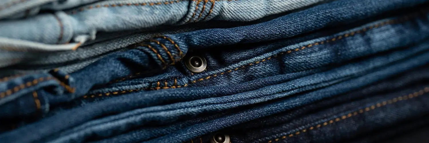 Super-stretch Denim Blue Jeans – ORIGIN