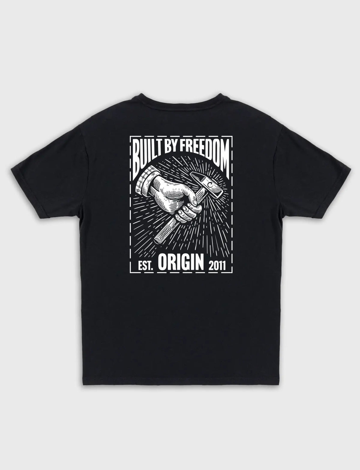 CORE TSHIRT - BUILT BY FREEDOM GRAPHIC – ORIGIN