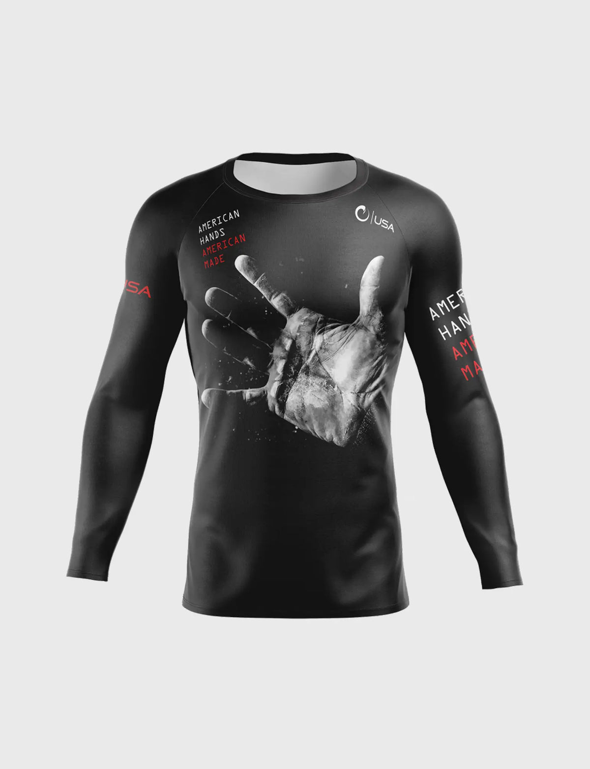 JOCKO HANDS LS COMPRESSION FIT RASHGUARD - XS – ORIGIN