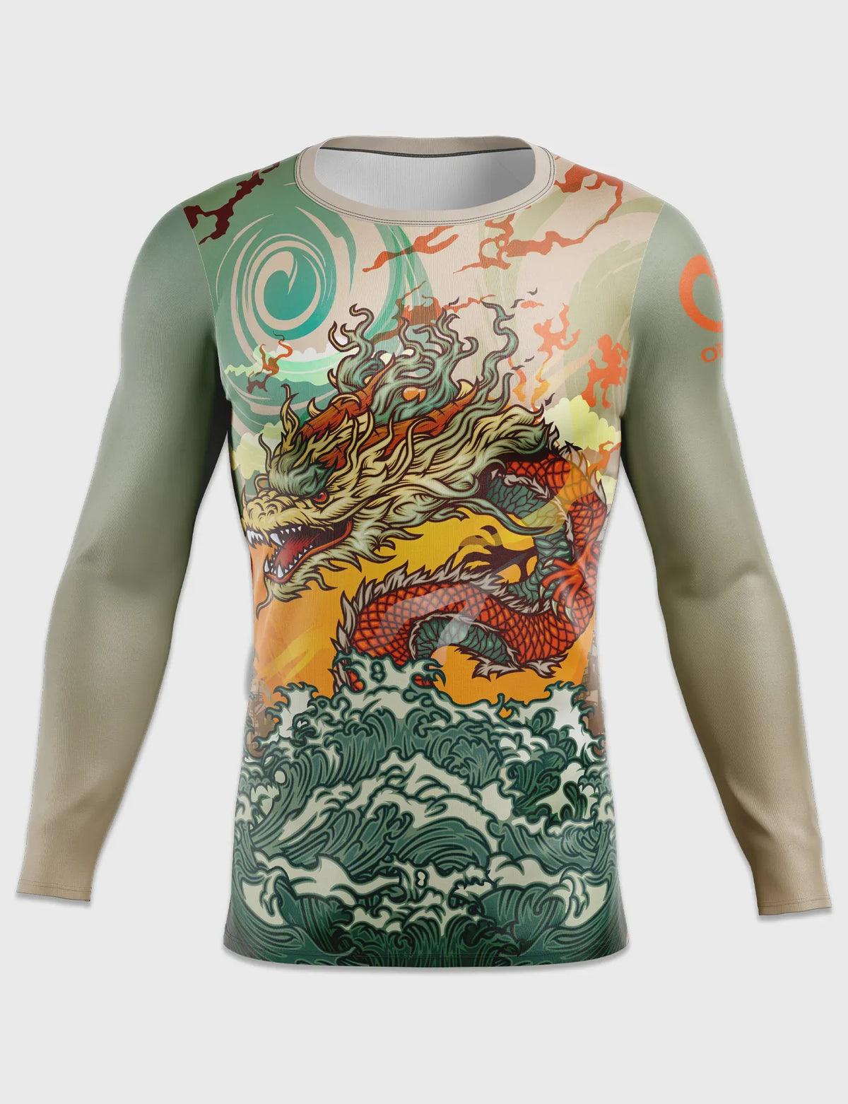 ROOTS DRAGON LS COMPRESSION FIT RASHGUARD – ORIGIN
